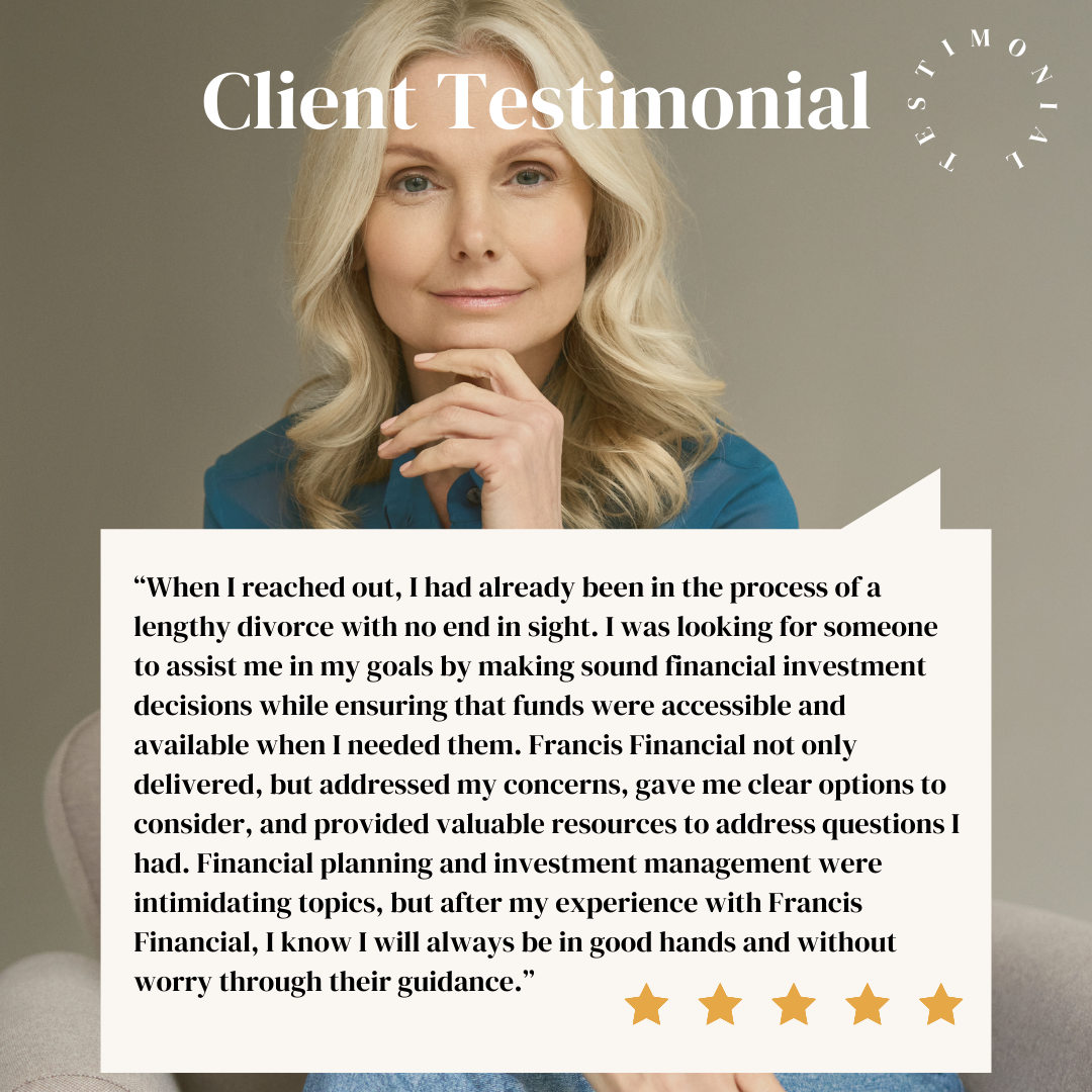 Divorce Financial Planner | NYC & Nationwide | Francis Financial